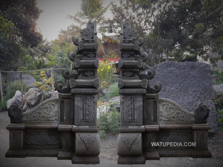 Pembuat Gapura jawa batu candi muntilan - WATUPEDIA STONE ART