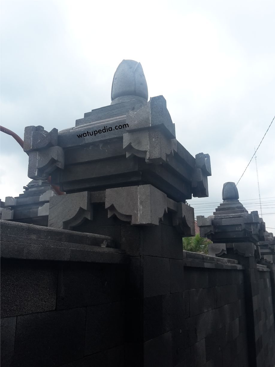 Gapura Batu candi - WATUPEDIA STONE ART