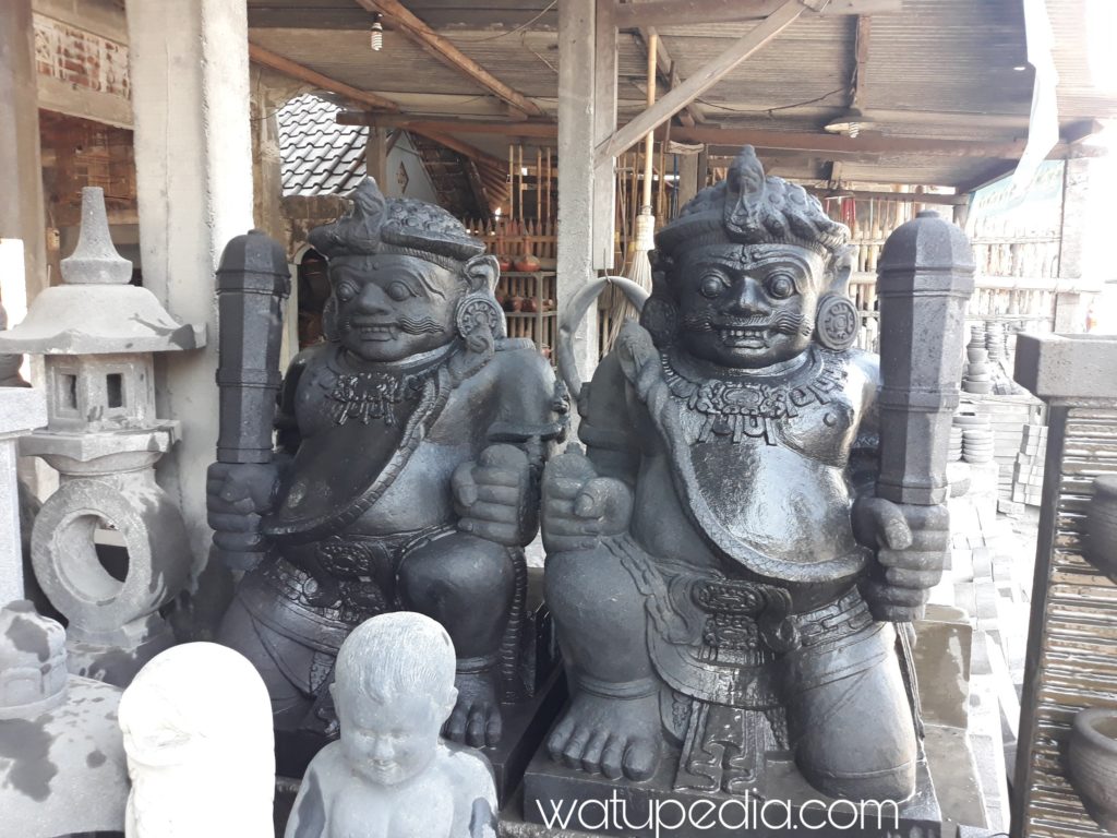 Gupala batu candi tinggi 1 meter - WATUPEDIA STONE ART
