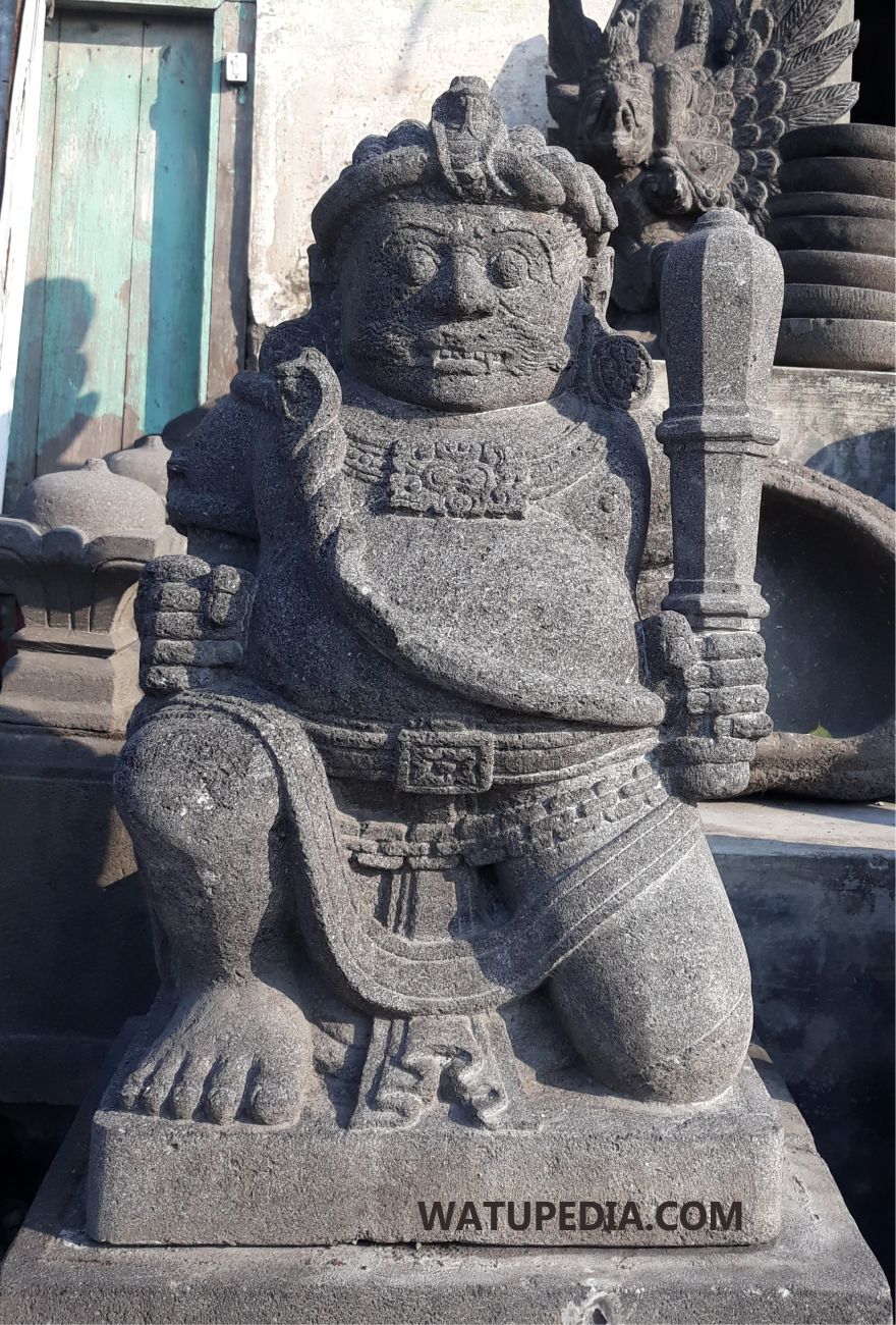 Seni Pahat batu Patung gupolo - WATUPEDIA STONE ART